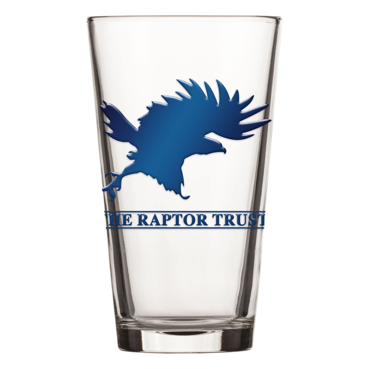 Limited Edition TRT Embossed Pint Glass | The Raptor Trust