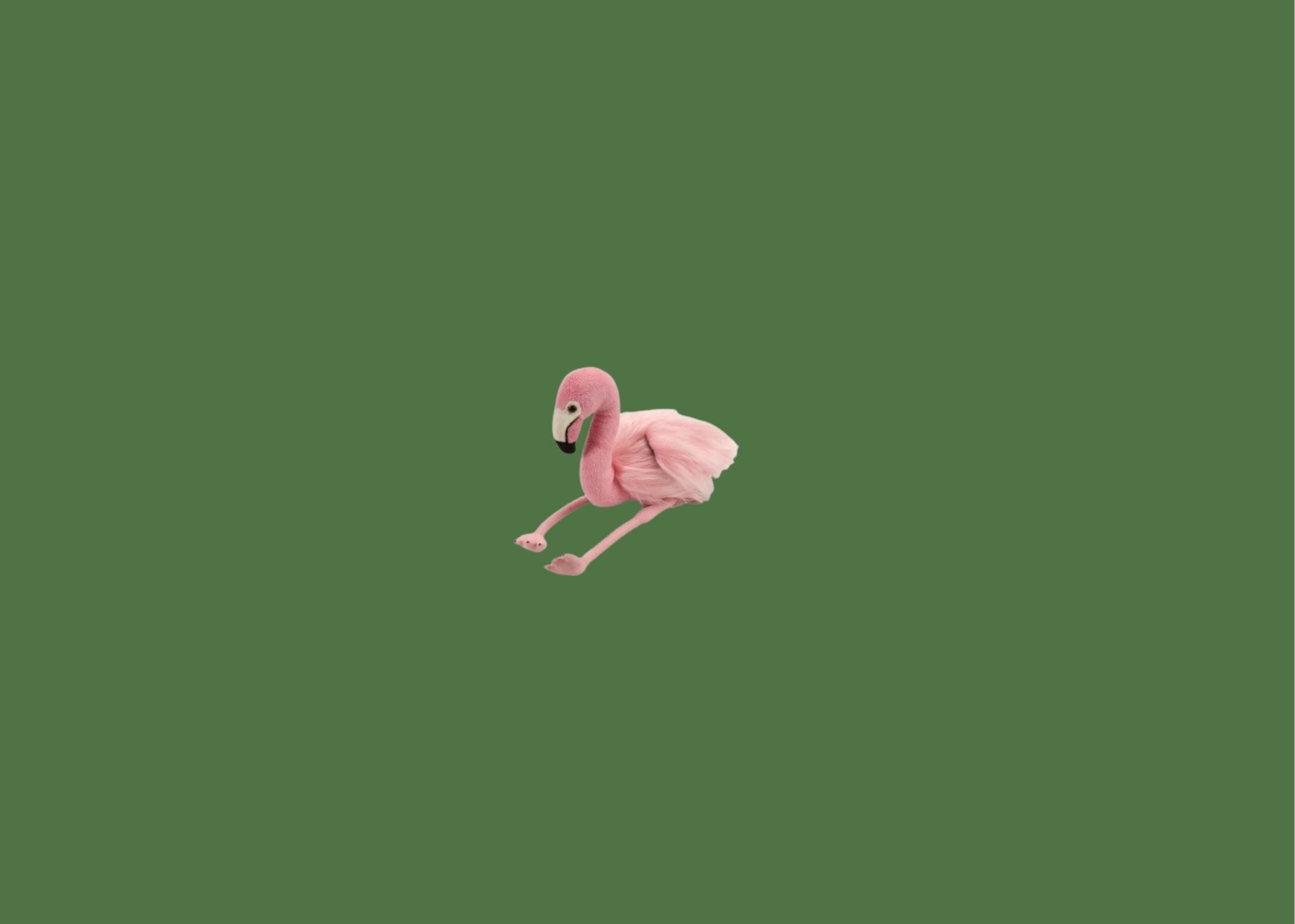 Hug ems Mini Flamingo The Raptor Trust
